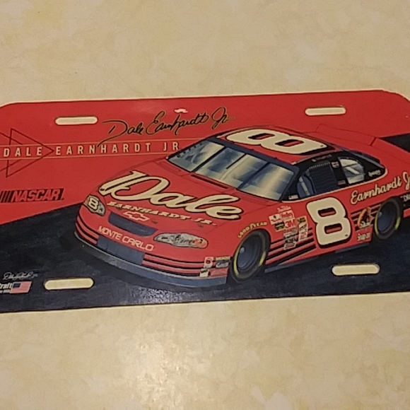 Wincraft | Other | Vintage Dale Earnhardt Jr Decorative Nascar Car Tags ...